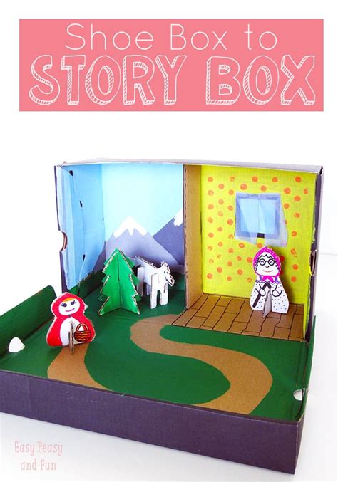 Story Box Shoe Box Craft Easy Peasy And Fun