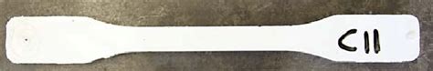 Dumbbell sample of the MS-polymer Soudaseal 270 HS. | Download ...