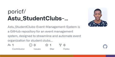 GitHub Poricf Astu BabeClubs Event Management System Astu BabeClubs Event Management