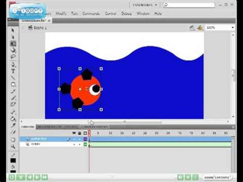 Adobe Flash CS EP Making An Animation Part YouTube