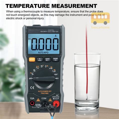 Lepmerk Ncv Smart Ammeter With Resistance Temperature Auto