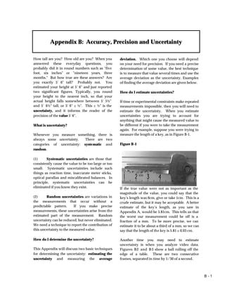 Accuracy Uncertainty PDF Physics Science