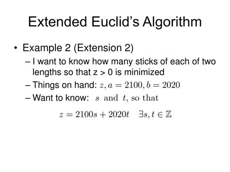 Ppt Csc2110 Discrete Mathematics Tutorial 5 Gcd And Modular