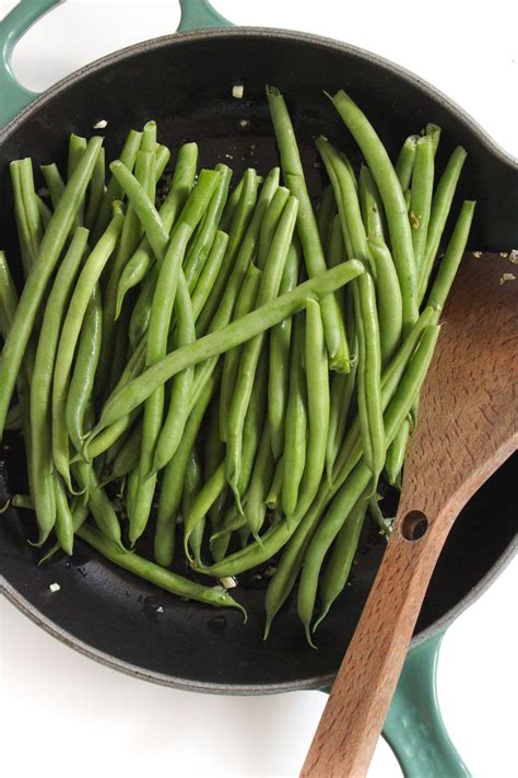 Sauteed String Beans With Garlic Lemon FANNEtastic Food