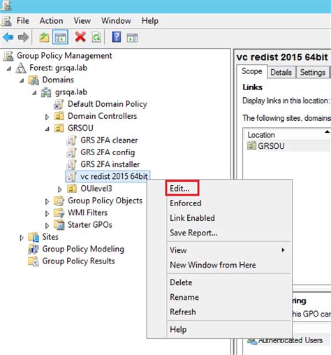 Windows Agent Gpo Deployment Greenradius V52 Admin Guide