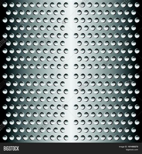 Abstract Perforated Metal Surface Vector And Photo Bigstock