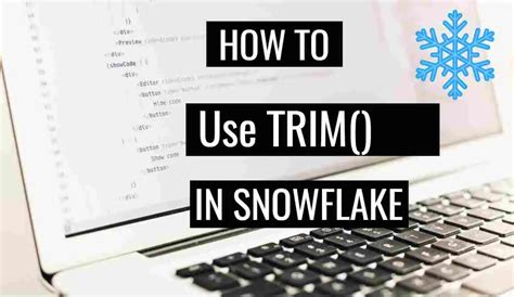 What Is Trim Ltrim And Rtrim Function In Snowflake