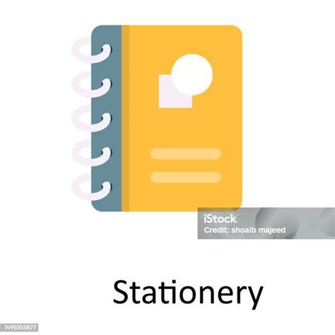 편지지 벡터 플랫 아이콘 디자인 그림입니다 교육과 학습 흰색 배경에 기호 Eps 10 파일 0명에 대한 스톡 벡터 아트 및 기타 이미지 Istock