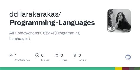 Github Ddilarakarakasprogramming Languages All Homework For Cse341