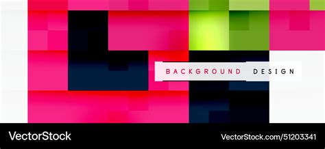 Colorful Rectangles In Pink Violet Magenta Vector Image