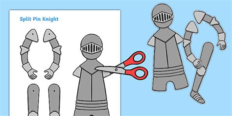 Split Pin Knight Fantasy Castles History