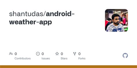 GitHub Shantudas Android Weather App
