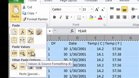 Getting Rid Of Formulas In Excel Youtube