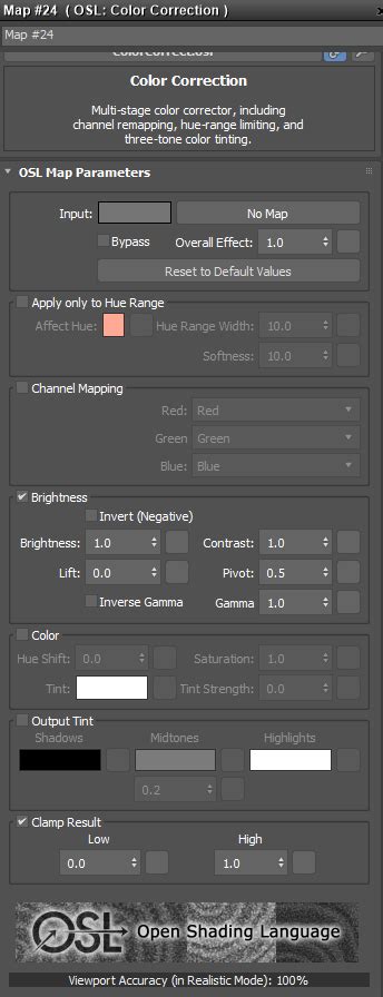 DsMax OSL Advanced User Interface Changsoo Eun