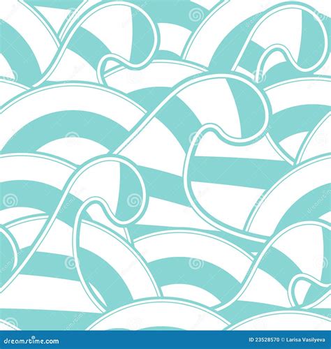 Wavy Pattern Stock Vector Illustration Of Repeat Abstract 23528570
