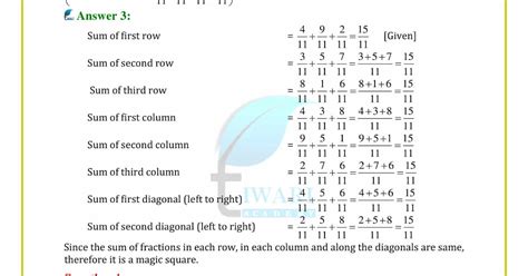 Mathematics Form 3 Exercise