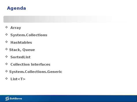 C Collections Generic Collections презентация доклад проект скачать