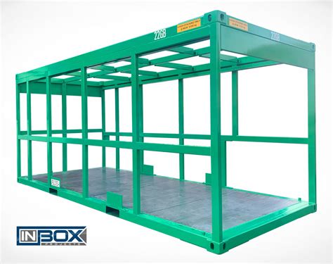 Open Frame 20ft Iso Csc Containers Equipment Frames ♻️
