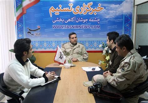 جانشین مرزبانی خراسان رضوی از خبرگزاری تسنیم بازدید کرد تسنیم