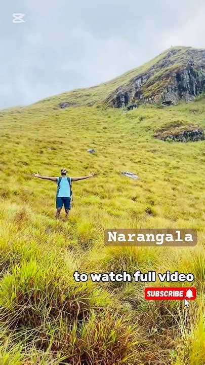 කදු මුදුනට… 🥾නාරංගල 🏔️ Travel Travelvlog Hiking Youtube Shorts Visitsrilanka