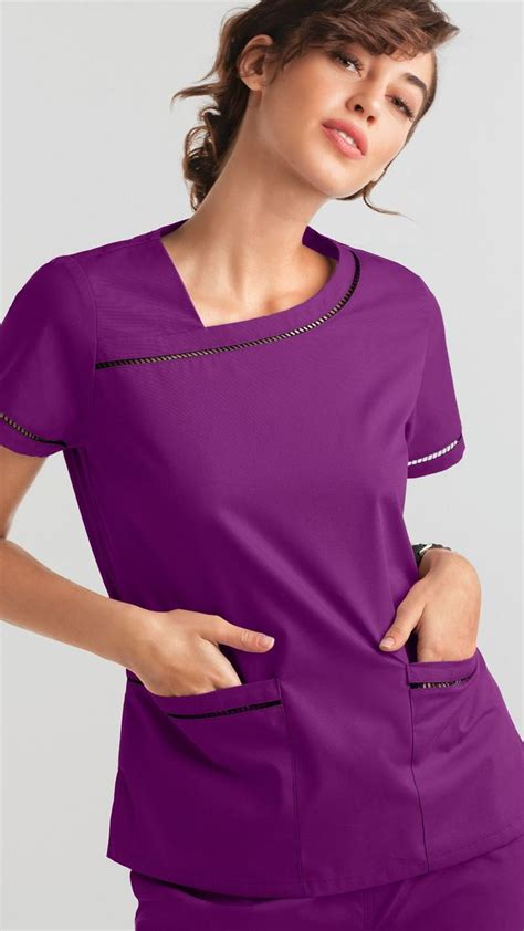 Trend Alert New Berry Purple Medical Scrubs By Butter Soft Nursing