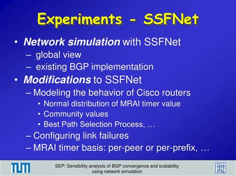 Ppt Sensibility Analysis Of Bgp Convergence And Scalability Powerpoint Presentation Id3284877