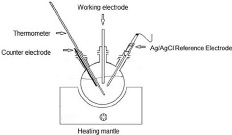 Single Chamber Three Electrode Electrochemical Cell For The