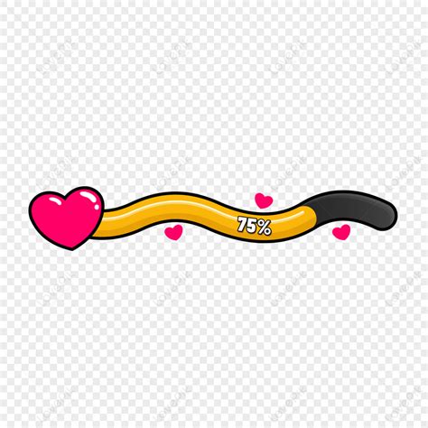 Percentage Progress Bar Love Curve Pictureimagelovely Picture Png