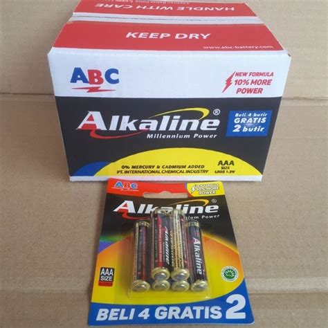 Jual Batu Batrai Alkaline Aa A Aaa A Besar Kecil Buah Batre Abc Alkalin Shopee Indonesia