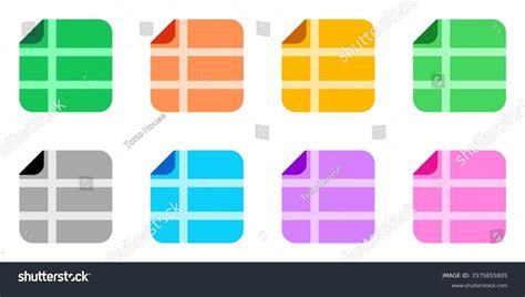 Editable Vector Spreadsheet File Icon Black Stock Vector Royalty Free 2575855805 Shutterstock