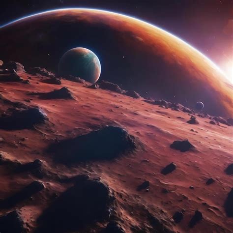 Premium Photo Exploration Of The The Planet Surface Universe Concept