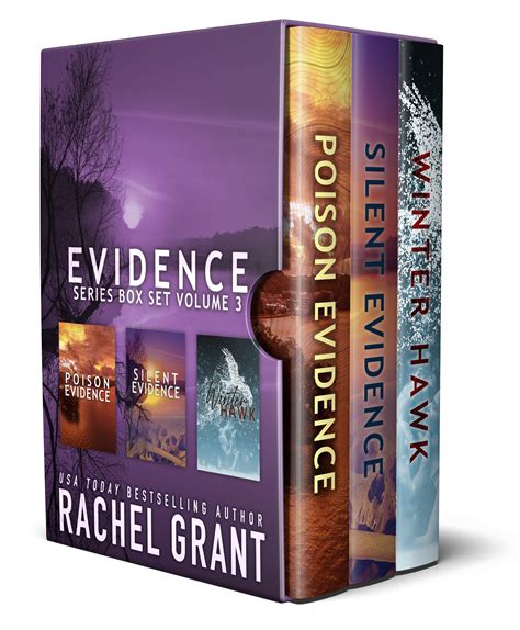 Evidence Series Box Set Volume 3 Books 7 9 By Rachel Grant Goodreads