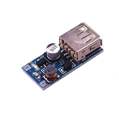 Xcluma 0 9v ~ 5v To 5v 600ma Usb Output Charger Step Up Power Module Mini Dc Dc Boost Converter