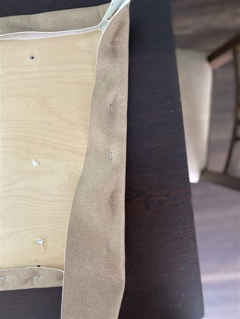 How To Reupholster Dining Chair Seats — Olive And June
