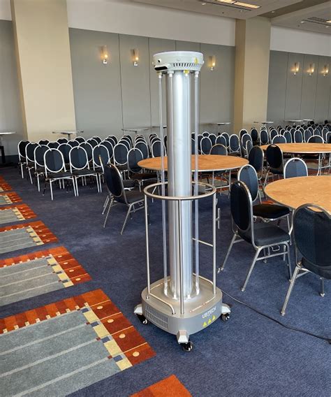 Robot Sanitizes Convention Centers Rockingrobots