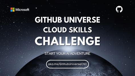 join the github universe cloud skills challenge chris marin he him