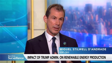 Watch Edp Ceo Sees More Stability In Us Renewable Energy Bloomberg