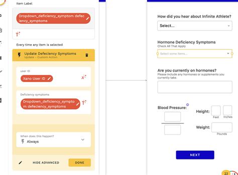 Multiselect Dropdown Backend Xano External Collections Custom