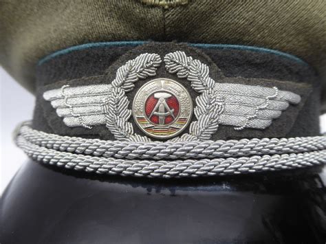 DDR NVA LSK Luftstreitkräfte Schirmmütze um