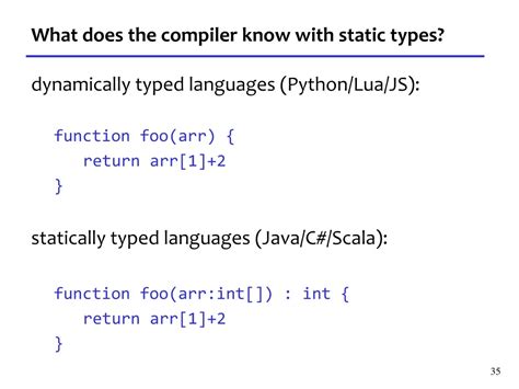 Ppt Static Vs Dynamic Typing Importance In Programming Languages Powerpoint Presentation Id