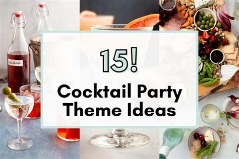 Best Cocktail Party Themes