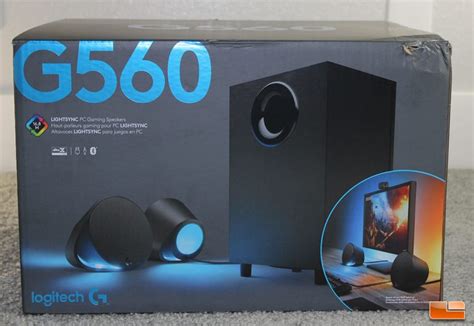 Logitech G560 RGB PC Gaming Speakers Review Legit Reviews