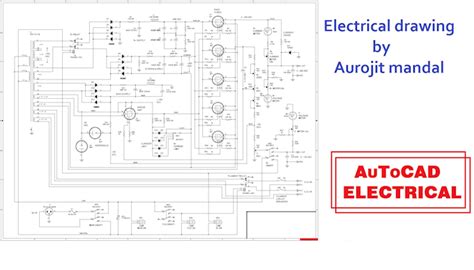 Do Electrical Drawing In Autocad D By Aurojit Mandal