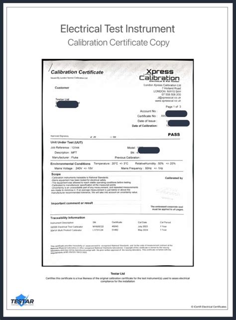 Eicr Example How A Completed Report Certificate Looks Eicr Example How A Completed Report Certificate Looks