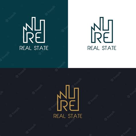 Premium Vector Real State Logo Design