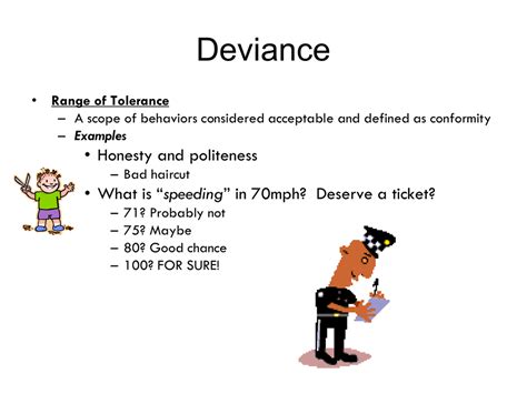 Deviance Notes