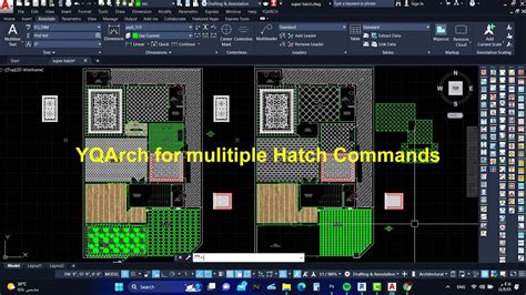 Yqarch Hatchsuper Hatching In Autocad Create Custom Hatch Patterns In Autocad Youtube