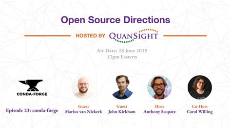 Quansight On Linkedin Open Source Directions Ep 23 Conda Forge