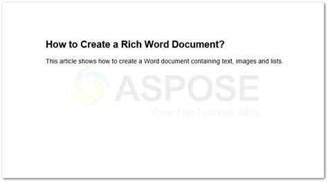 Create Word Document In Java Generate Word Doc Source Code