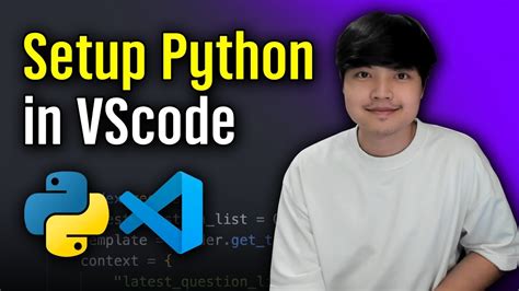 สอน Setup โปรเจค Python ใน Vscode พื้นฐานสำหรับโปรแกรมเมอร์มือใหม่ 👨‍💻💯 Youtube